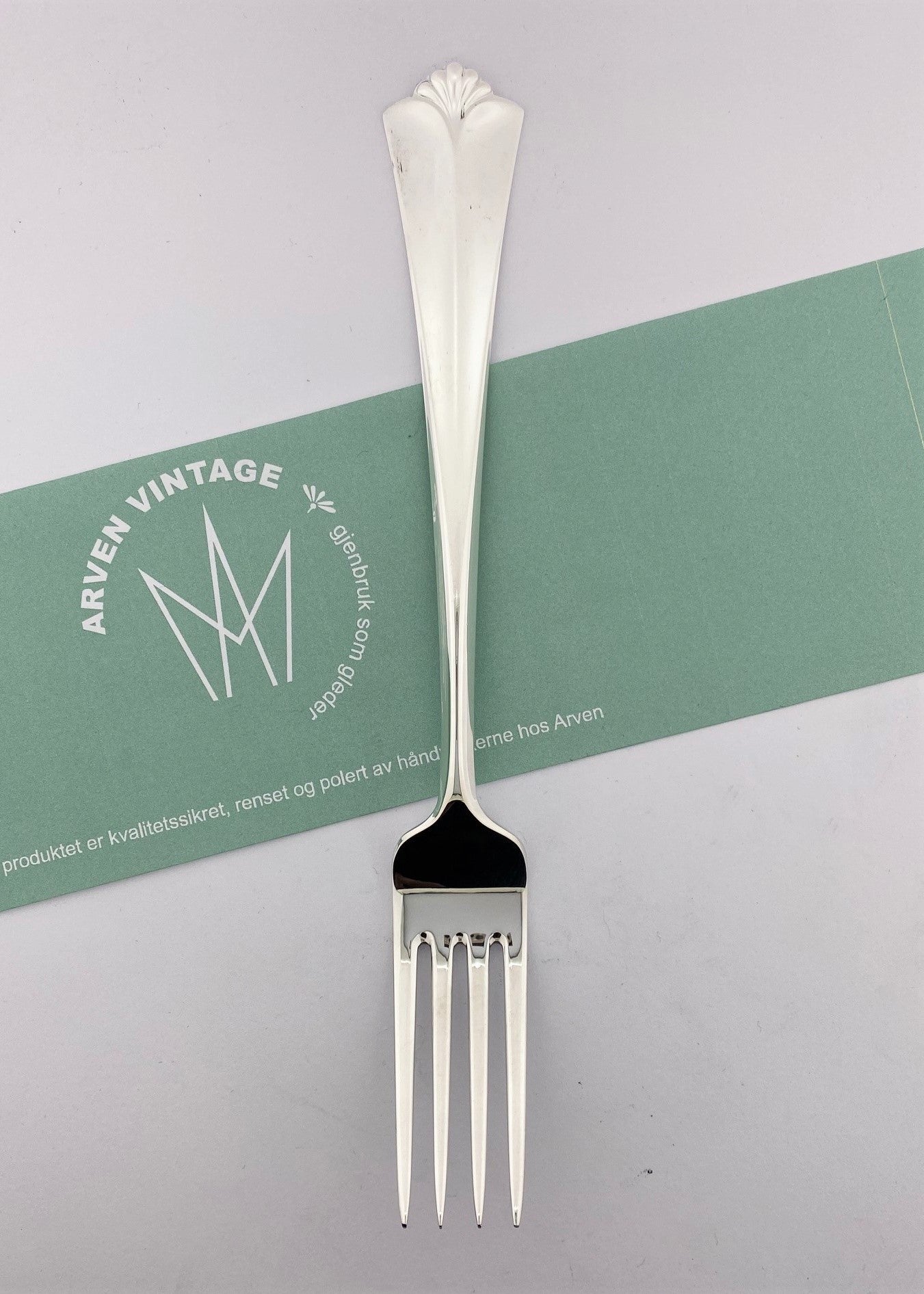 Vintage Town Hall with fan small dining fork
